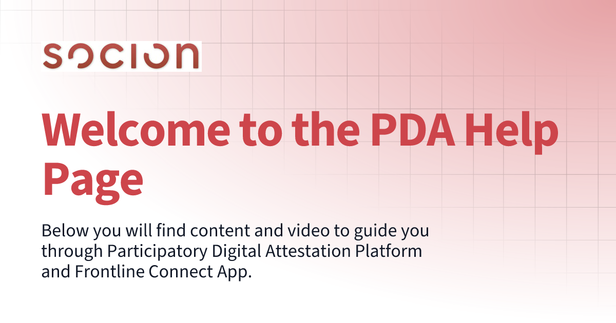 Welcome to the PDA Help Page | PDA Help Page